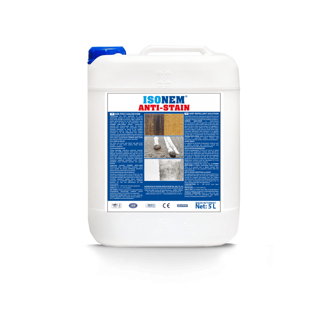 ANTI-STAIN - Kir İtici Solüsyon